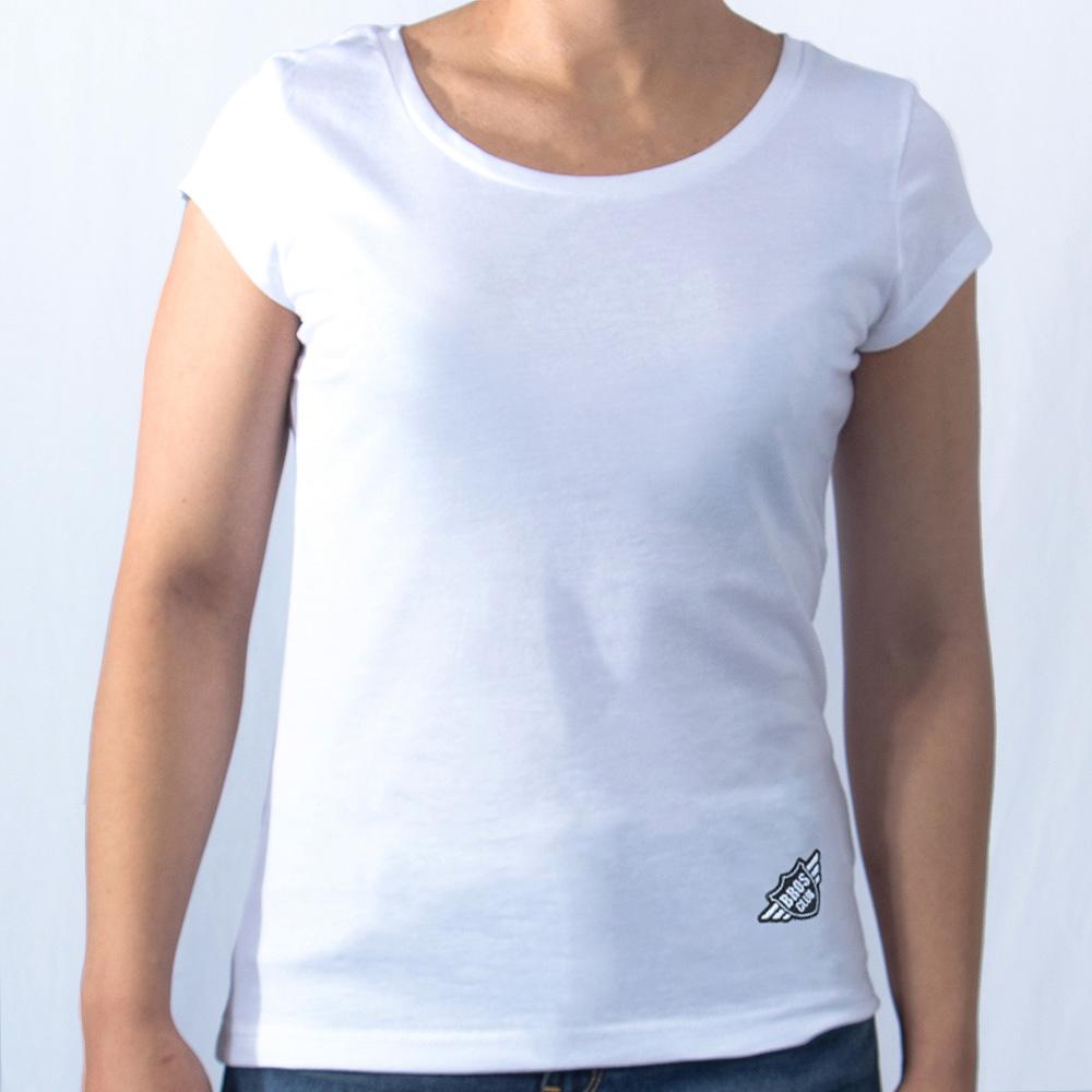 Playera lisa cuello redondo mujer – Bros Club